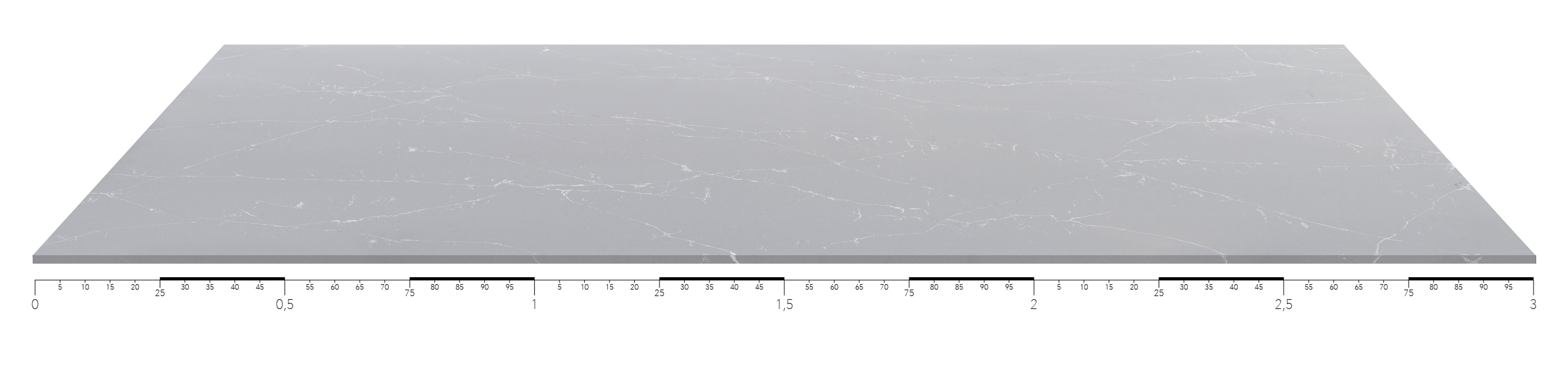 cuarzo de color Unique Argento. Colección Unique. COMPAC