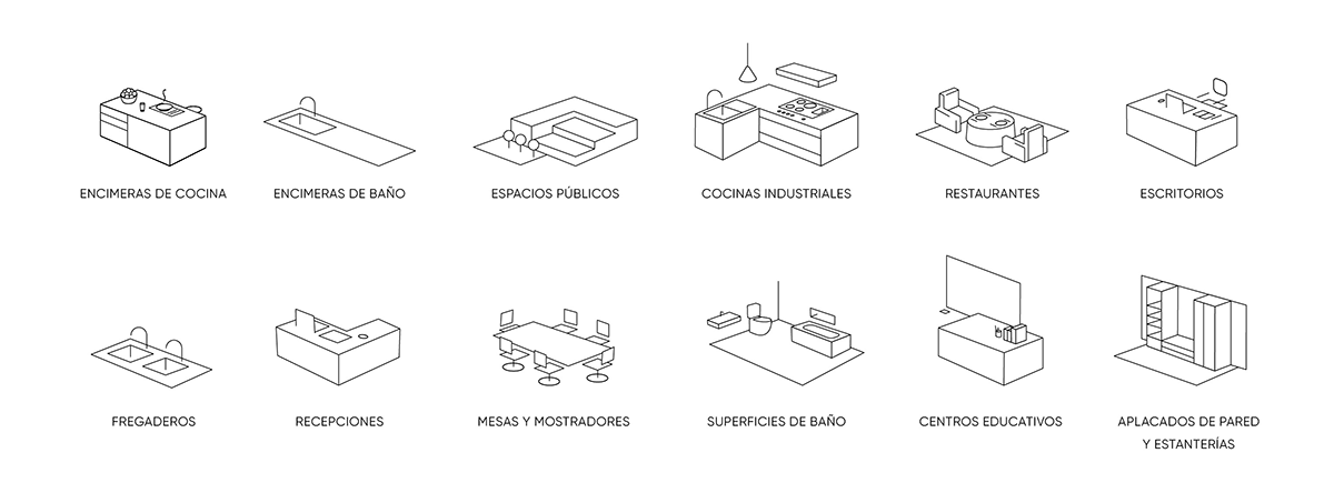 Ice Max Pure surfaces. Genesis Collection. Compac