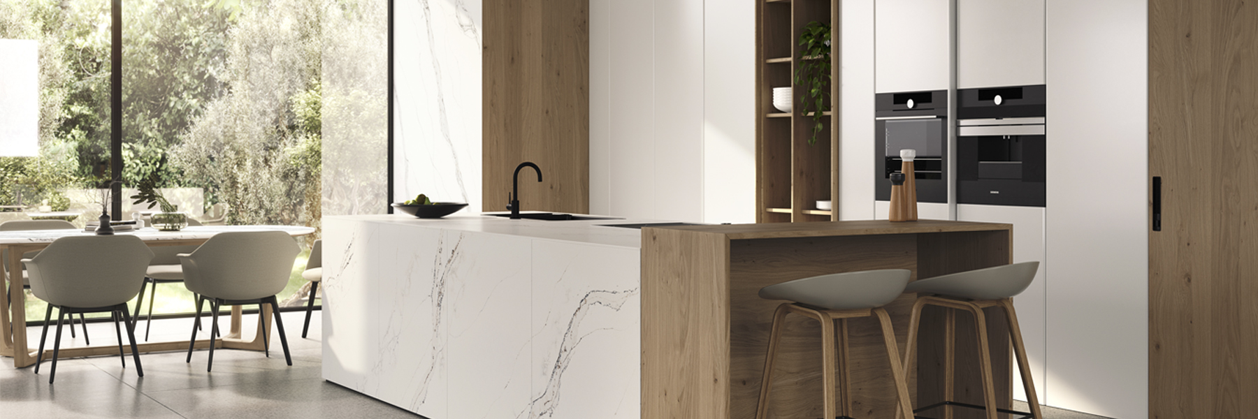 Luxury Borghini™ surfaces. Cuarzo, Luxury Collection. Compac